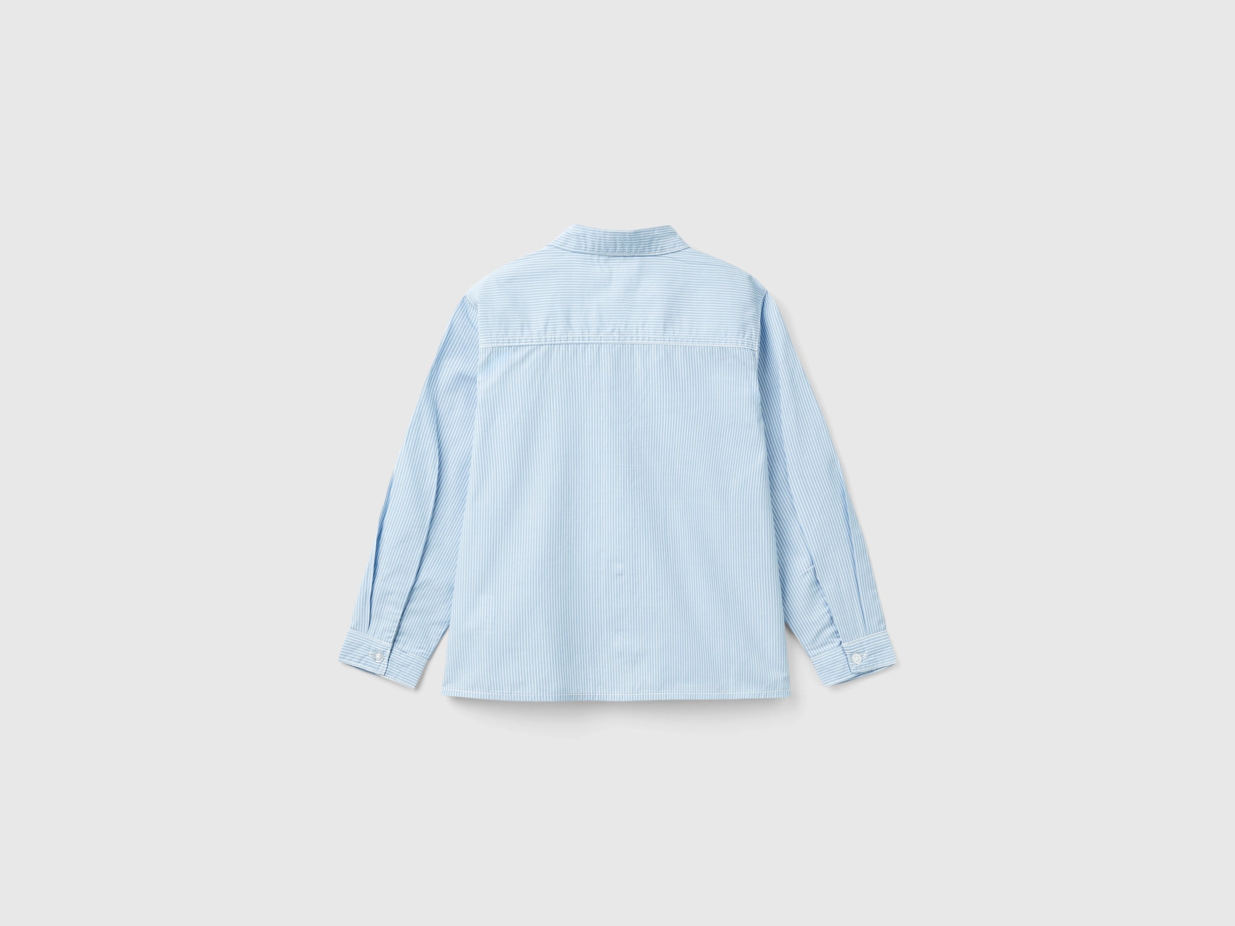 Striped shirt in pure cotton